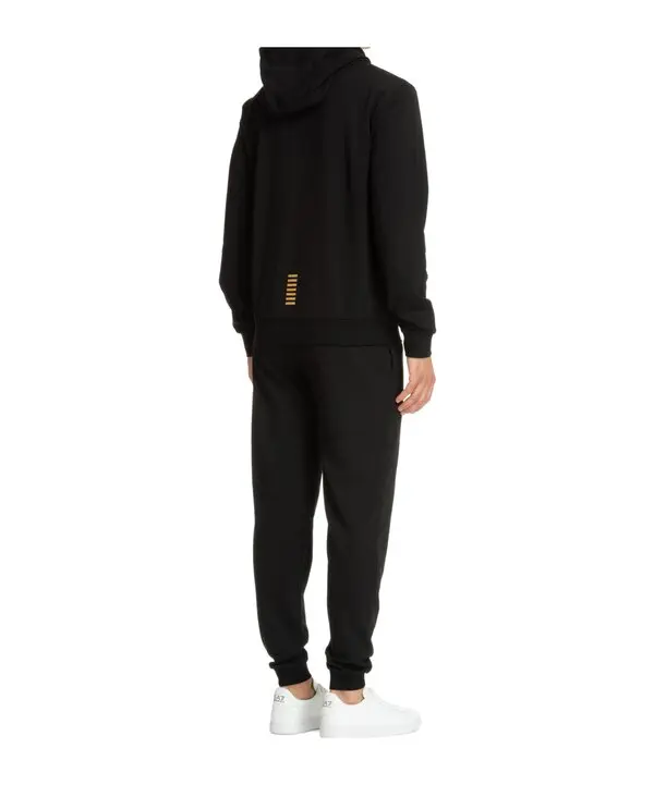 EA7 Hooded Tracksuit With Zipper Opening