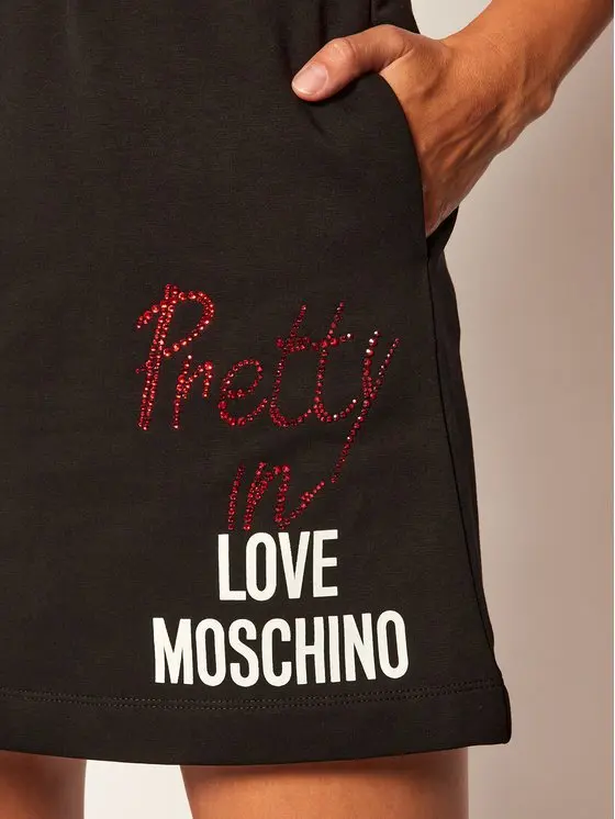 Moschino Detail Drawstring Skirt