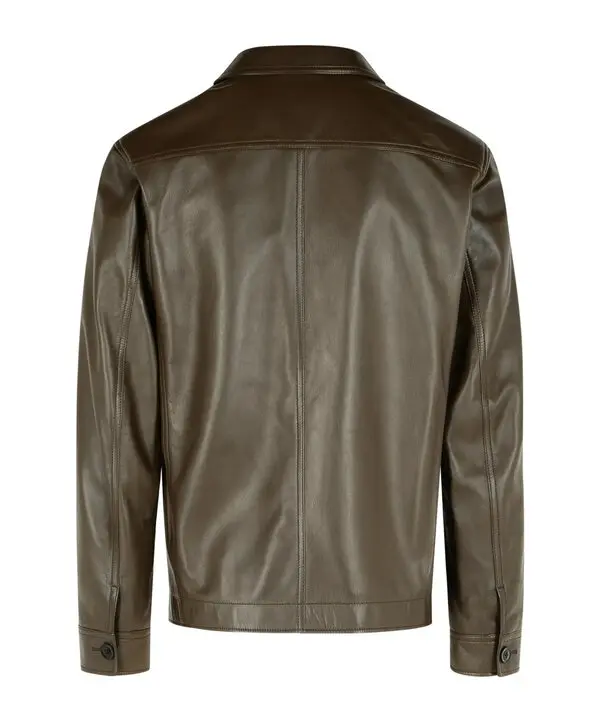 TOM FORD Long-sleeved Leather Jacket