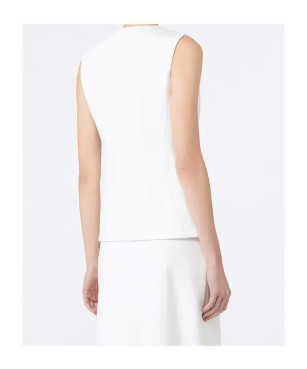 Max Mara Fornovo Buttoned Blazer - White