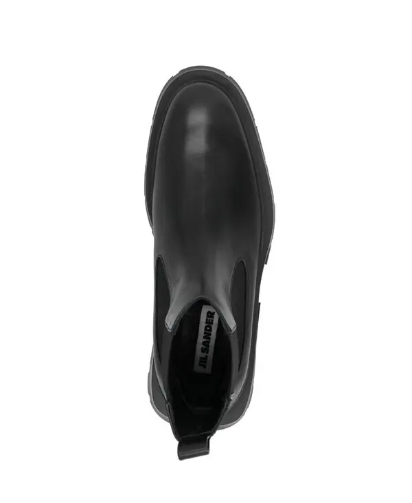 JIL SANDER Chunky Sole Chelsea Boots