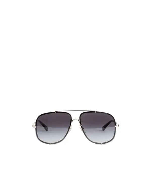 Chloé Pilot Sunglasses - Black