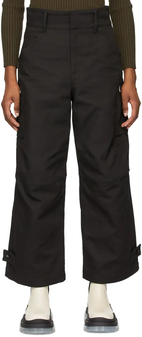 Bottega Veneta High-waist Cargo Trousers