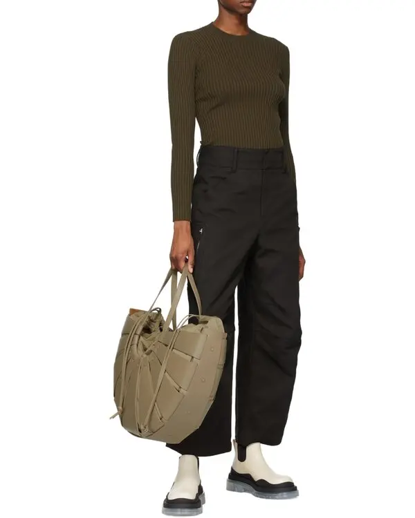 Bottega Veneta High-waist Cargo Trousers