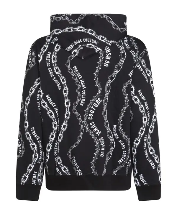 Versace Chain Print Hoodie