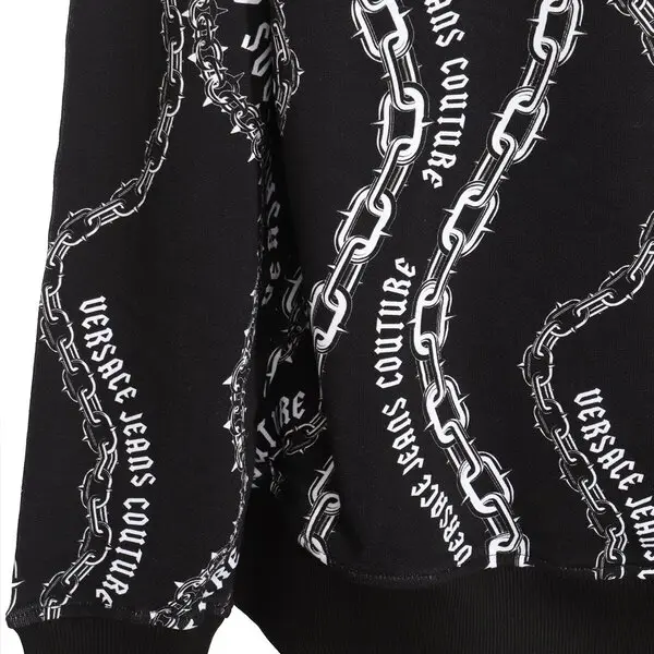 Versace Chain Print Hoodie