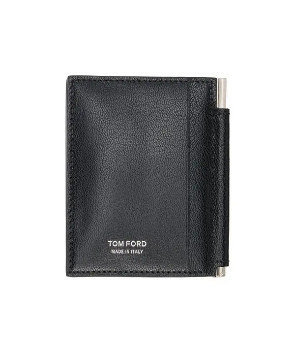 TOM FORD T-shaped Money Clip Wallet - Black
