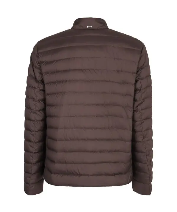 Herno Quilted Down Jacket With Stand Collar