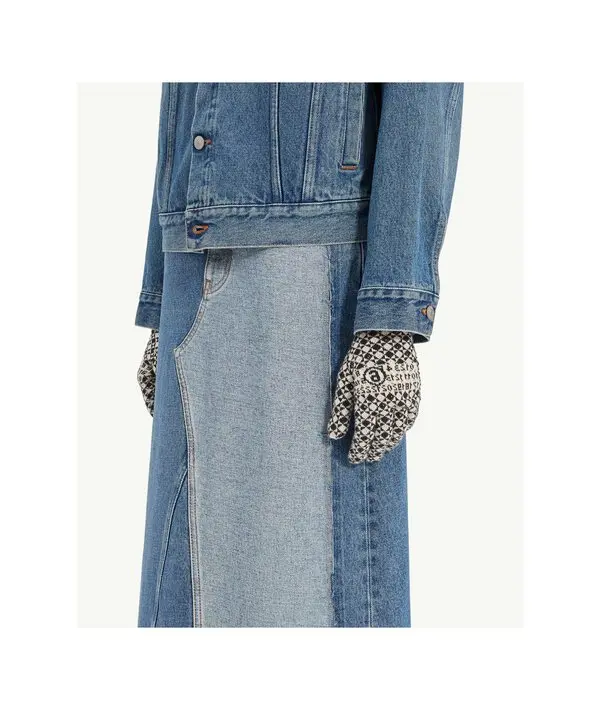 MAISON MARGIELA Jacquard Pattern Gloves