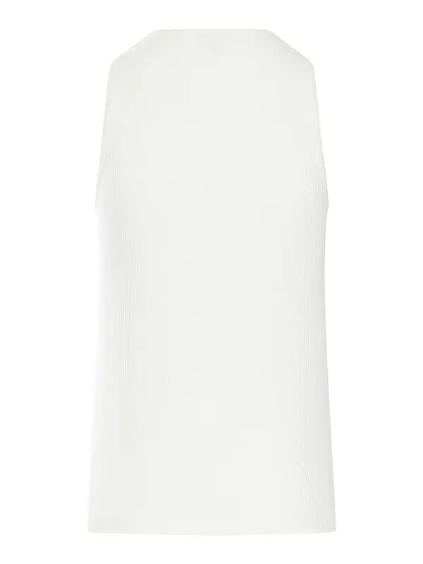 Bottega Veneta Ribbed Sleeveless Tank Top