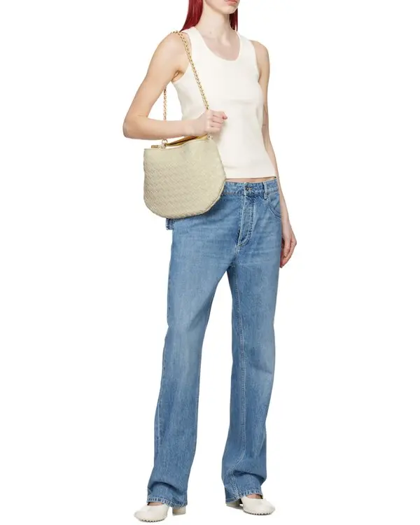 Bottega Veneta Ribbed Sleeveless Tank Top