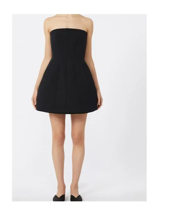 Max Mara Betel Sable Bustier Dress