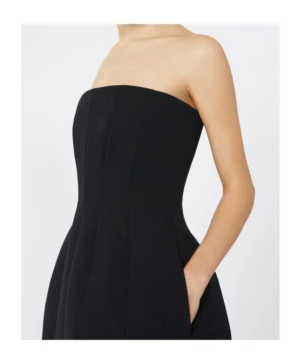 Max Mara Betel Sable Bustier Dress