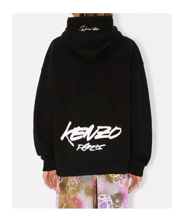 Kenzo X Futura 2000 Oversized Cotton Hoodie
