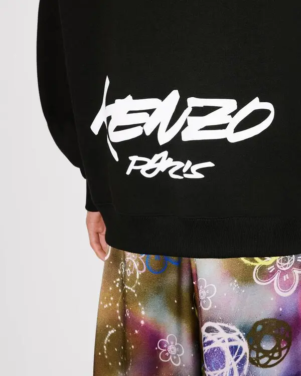 Kenzo X Futura 2000 Oversized Cotton Hoodie
