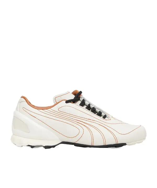 PUMA V-s1 Leather Sneakers - White