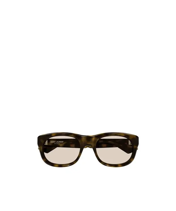 Saint Laurent Romy Oval Frame Eyeglasses - Black