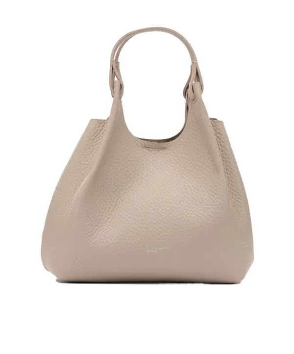 GIANNI CHIARINI Dua Logo Printed Tote Bag - Nude