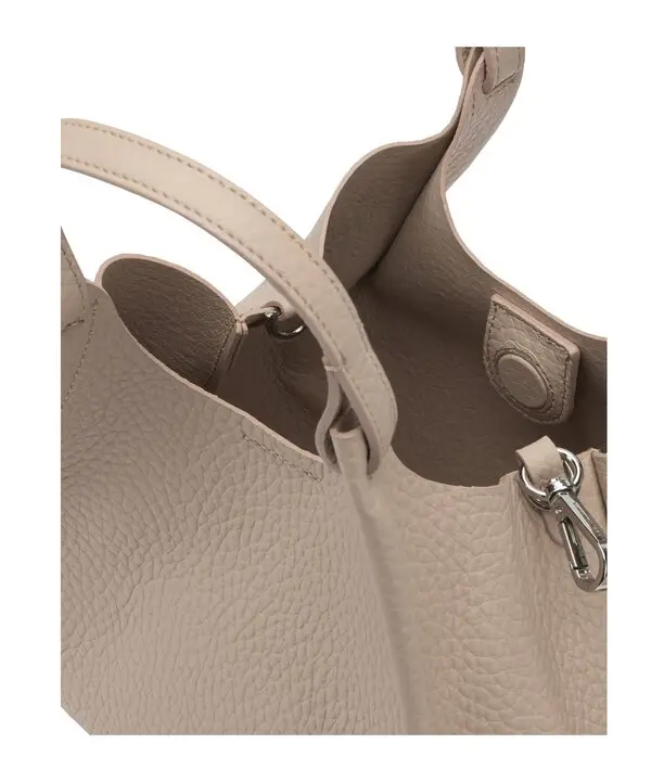 GIANNI CHIARINI Dua Logo Printed Tote Bag - Nude