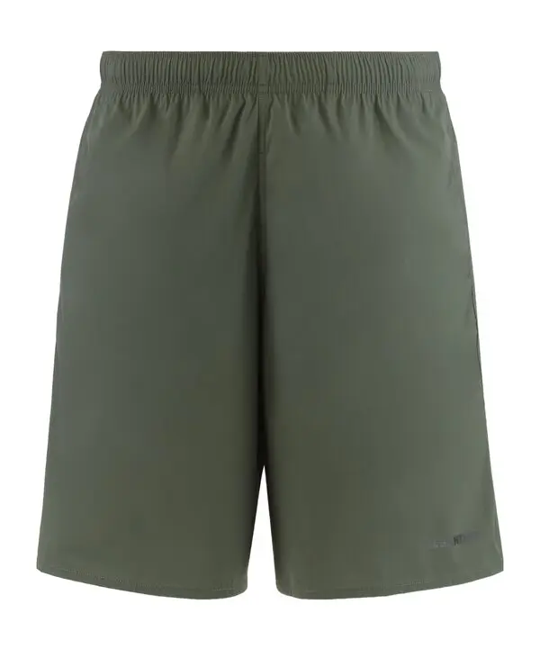JIL SANDER Zip Detailed Swim Shorts - Black