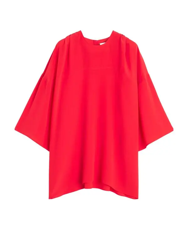 LANVIN Relaxed Fit Draped Blouse