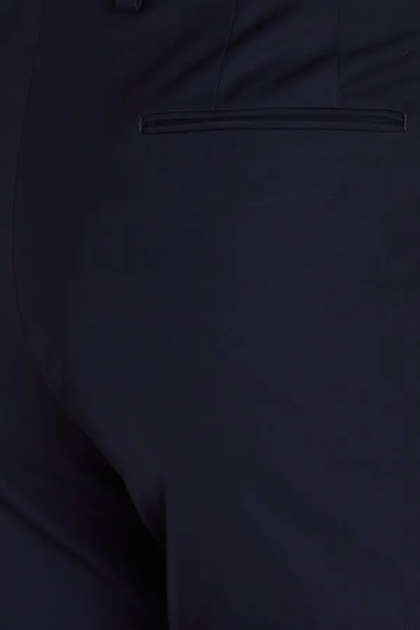 PT TORINO Slim Tailored Pants - Navy Blue