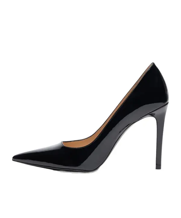 STUART WEITZMAN Power 100 Stiletto Heel Pumps - Black