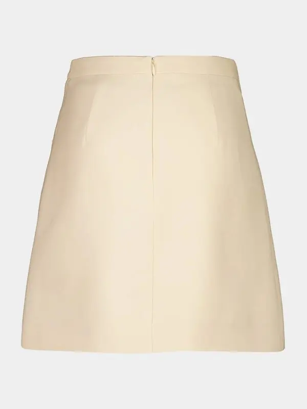 Valentino Garavani A-line Mini Skirt With Bow Detail