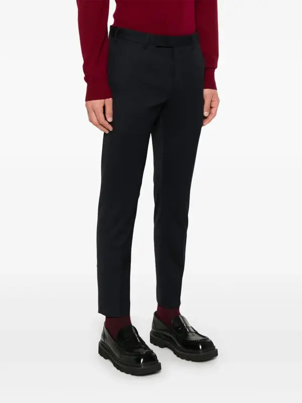 PT TORINO Wool Blend Slacks - Black