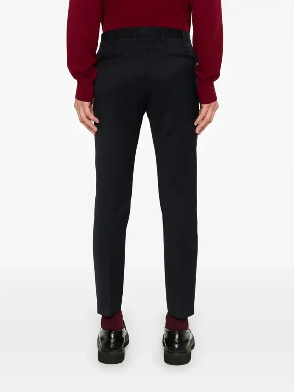 PT TORINO Wool Blend Slacks - Black