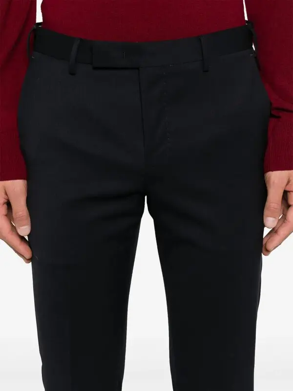 PT TORINO Wool Blend Slacks - Black