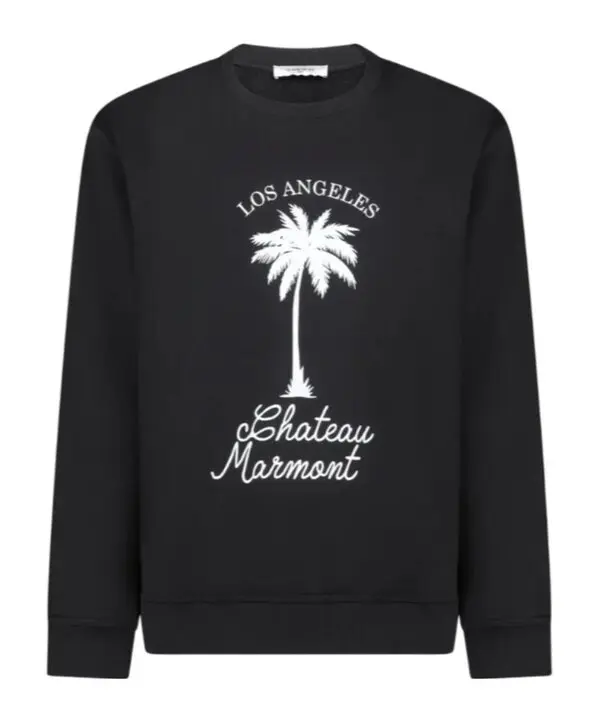 IH NOM UH NIT Crewneck Sweatshirt With Palm Print