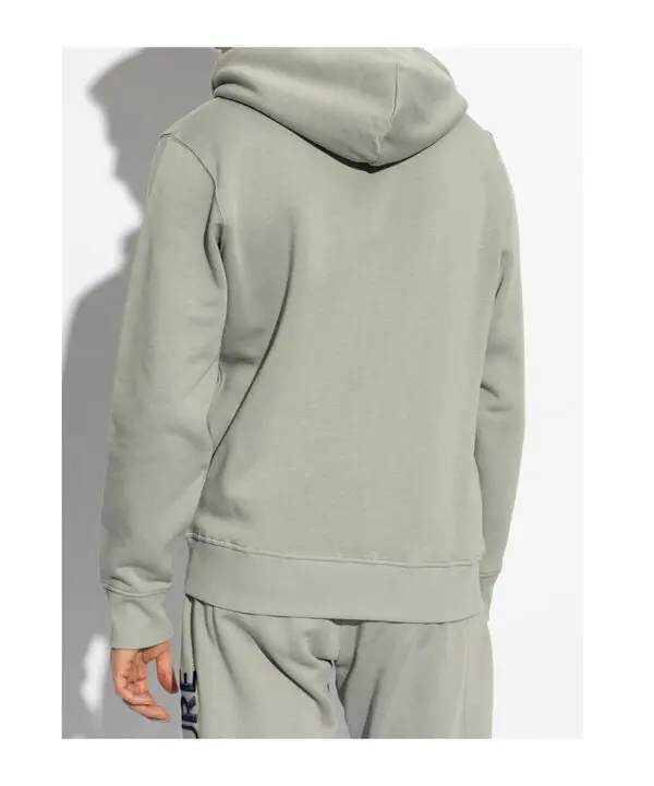 Versace Logo Hoodie - Grey