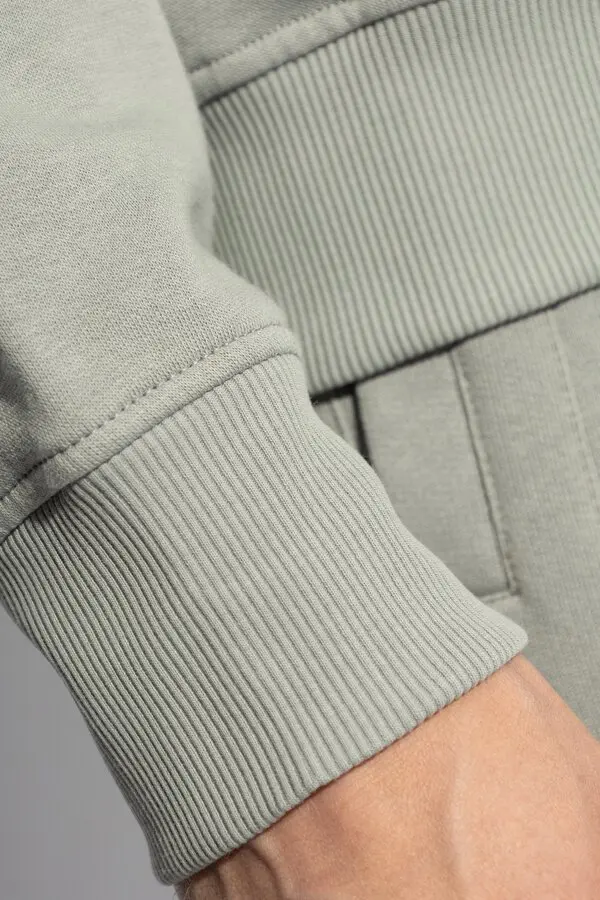 Versace Logo Hoodie - Grey