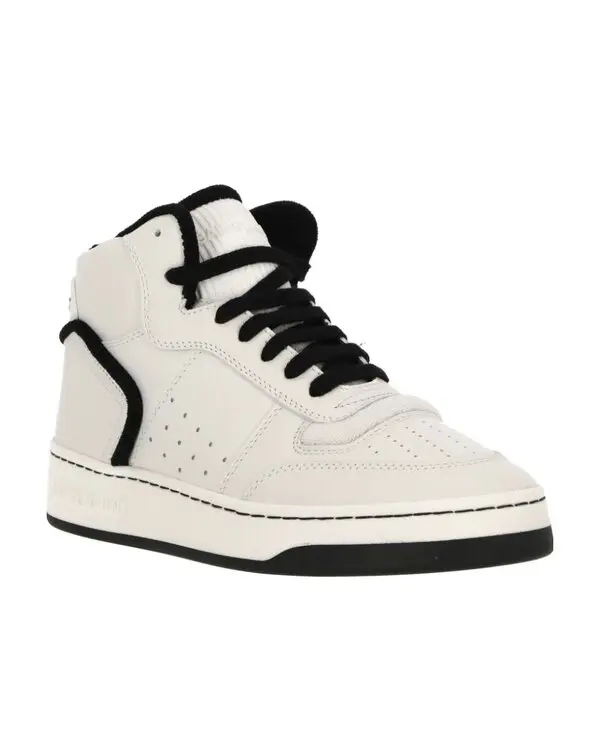 Saint Laurent Sl/80 Mid-top Sneakers - Pink