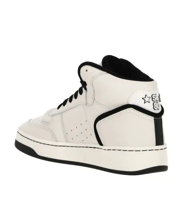 Saint Laurent Sl/80 Mid-top Sneakers - Pink