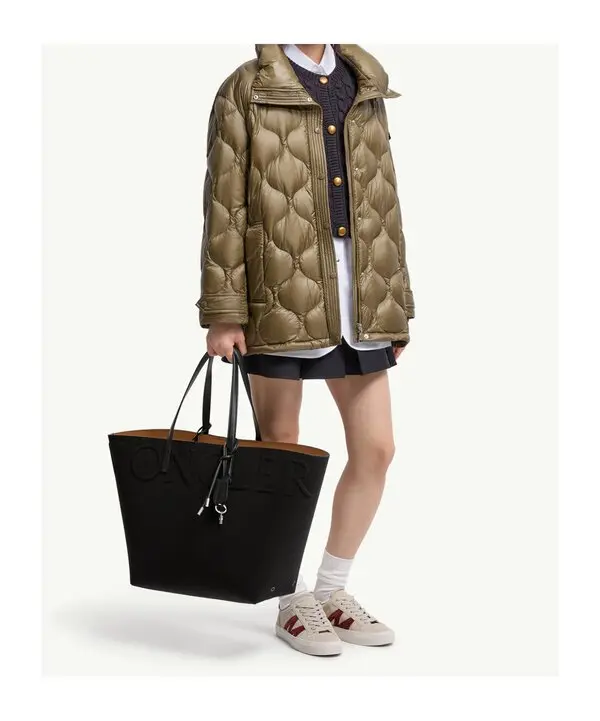 Moncler Tote Bag With Embossed Logo