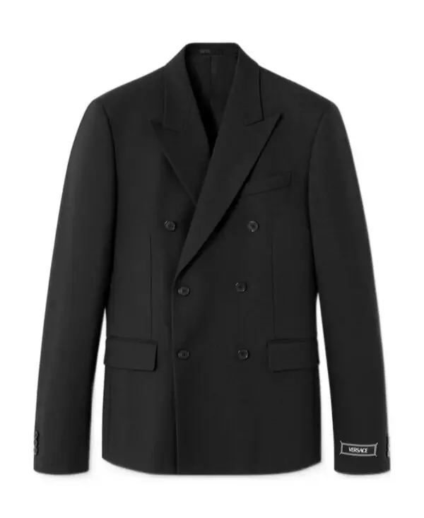 Versace Double-breasted Tailored Blazer