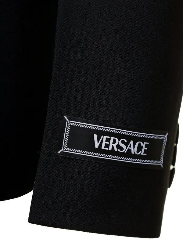 Versace Double-breasted Tailored Blazer