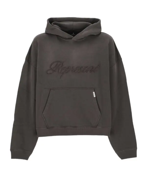 REPRESENT Reverse Appliqué Logo Hoodie