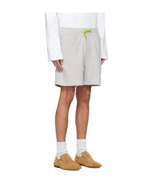 Casablanca Grey Drawstring Shorts