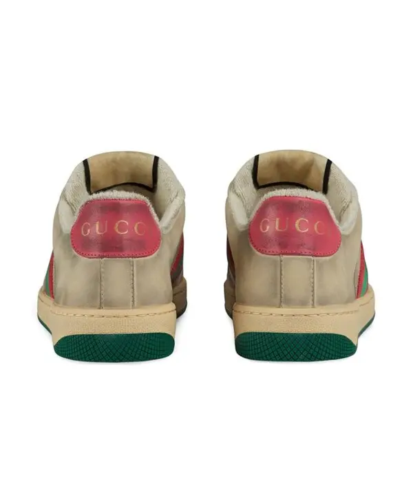 Gucci Gg Canvas Round Toe Sneakers