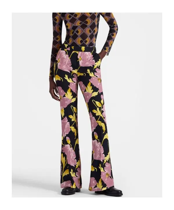 La DoubleJ Saturday Night Floral Print Trousers