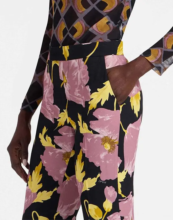 La DoubleJ Saturday Night Floral Print Trousers