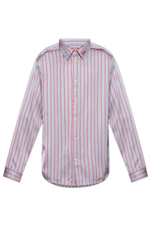 DIESEL® S Klab Striped Button-up Shirt