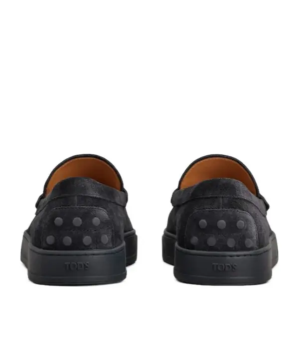 TOD'S Slip-on Loafers With Stamped Monogram