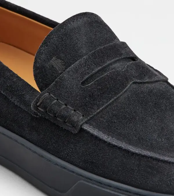 TOD'S Slip-on Loafers With Stamped Monogram
