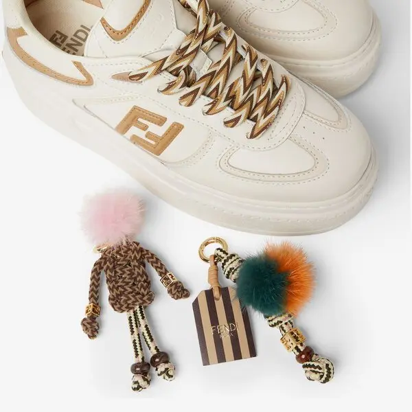 Fendi Match Low Top Sneakers - White