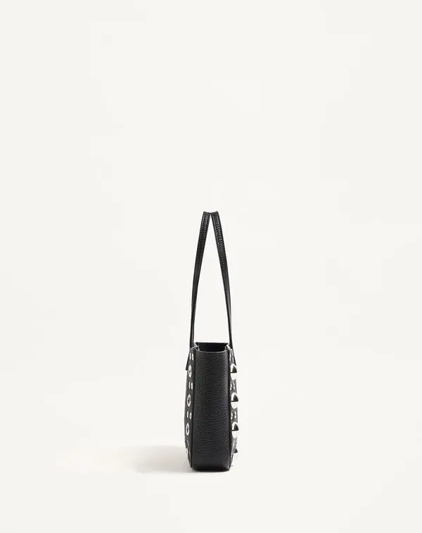Valentino Garavani Vlogo Plaque Eyelet Detailed Shoulder Bag