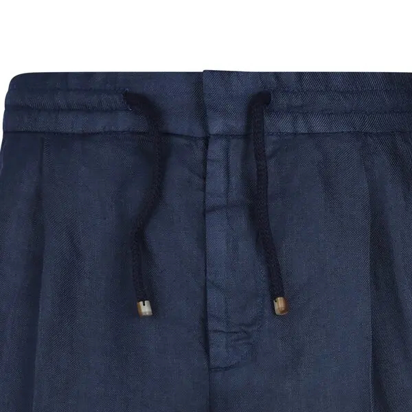 Brunello Cucinelli Drawstring Tapered Trousers - No